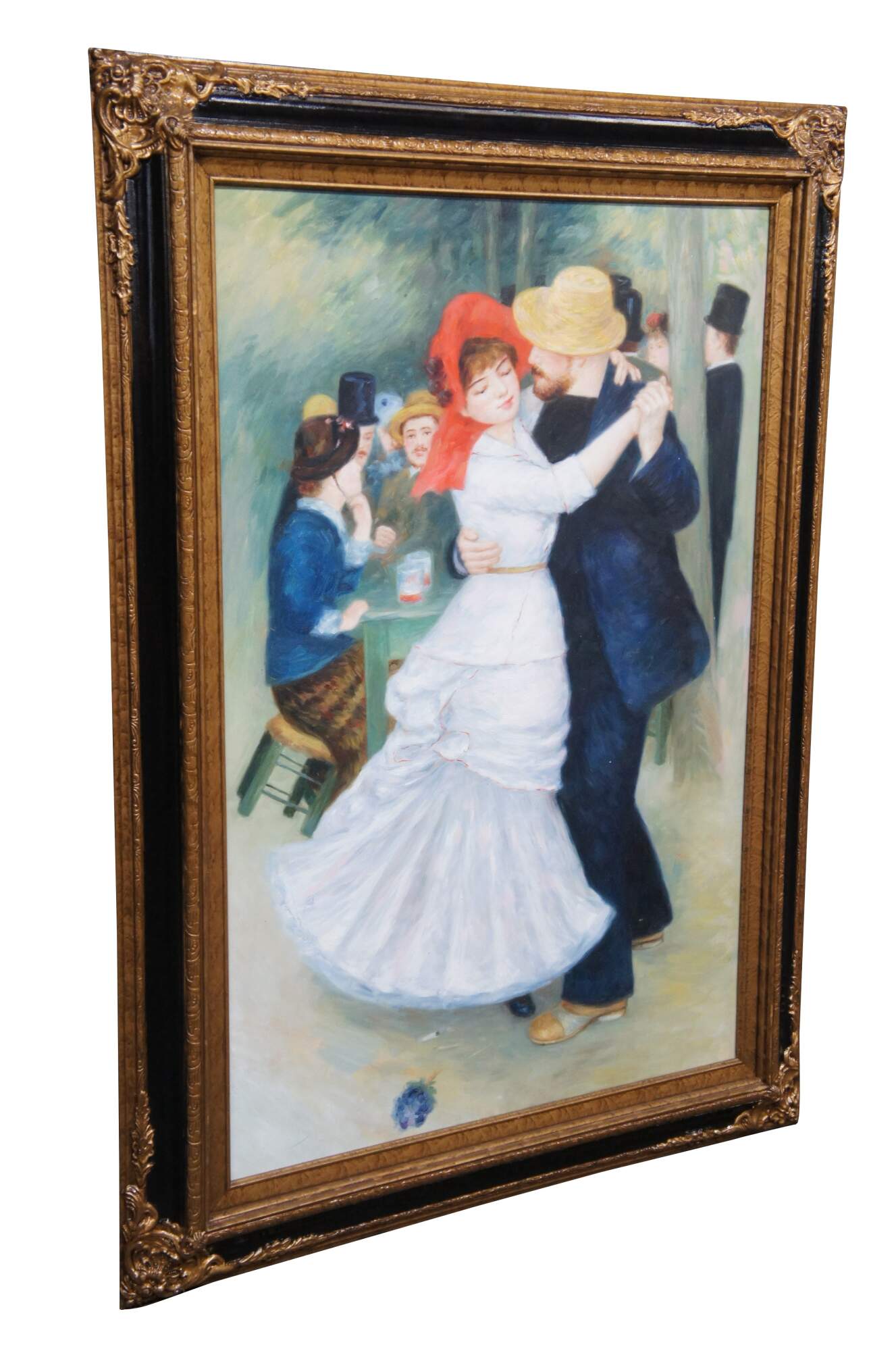 Dance at Bougival Oil Painting on Canvas After Pierre Auguste Renoir 44"